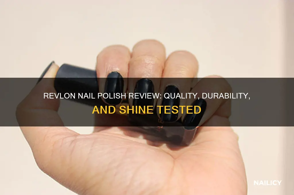 Revlon Nail Polish Review: Quality, Durability, And Shine Tested | Nailicy