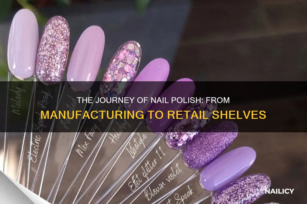 The Journey Of Nail Polish: From Manufacturing To Retail Shelves | Nailicy
