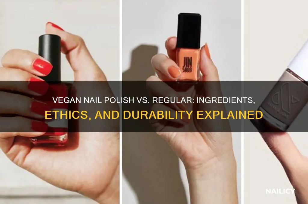 Vegan Nail Polish Vs. Regular: Ingredients, Ethics, And Durability ...