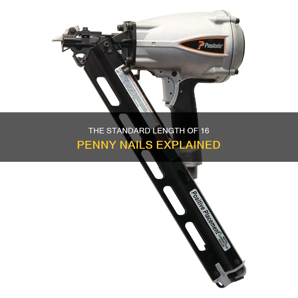 The Standard Length Of 16 Penny Nails Explained | Nailicy