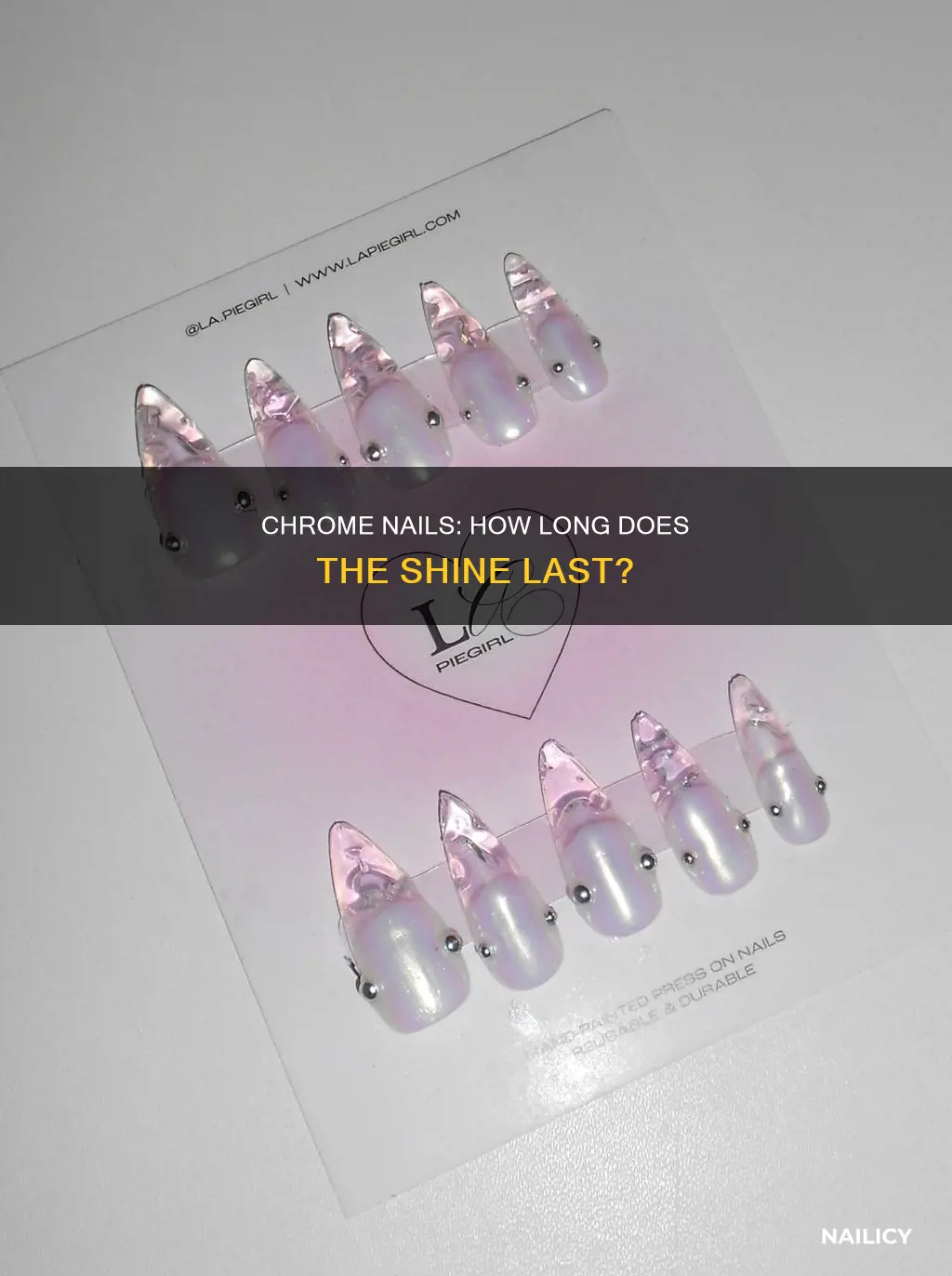 Chrome Nails: How Long Does The Shine Last? | Nailicy
