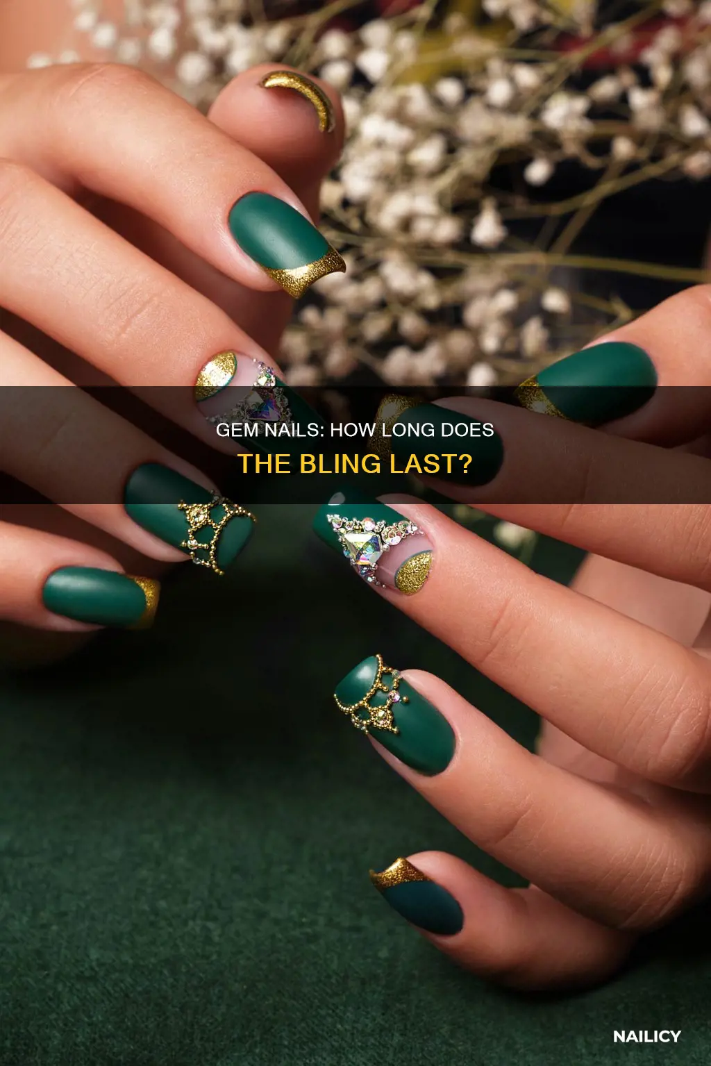 Gem Nails: How Long Does The Bling Last? | Nailicy