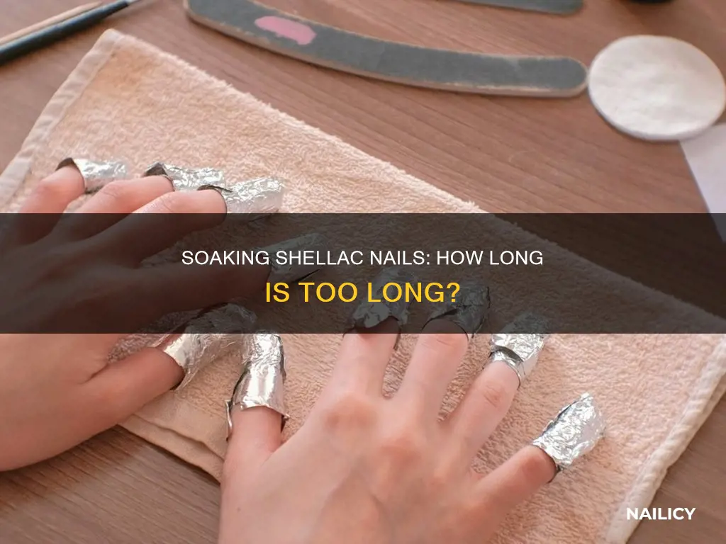 Soaking Shellac Nails: How Long Is Too Long? | Nailicy