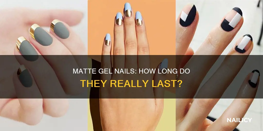Matte Gel Nails: How Long Do They Really Last? | Nailicy