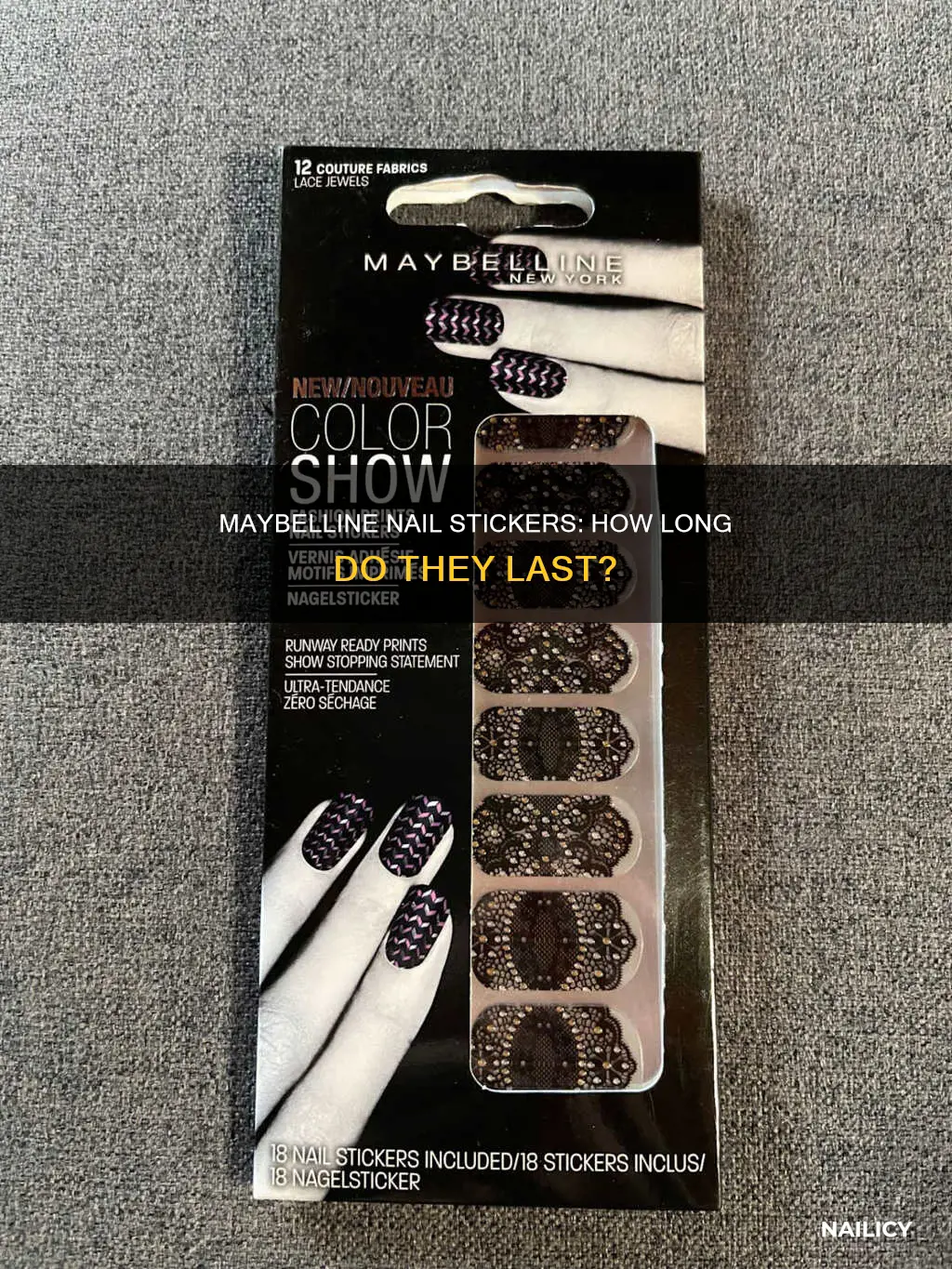 Maybelline Nail Stickers: How Long Do They Last? | Nailicy