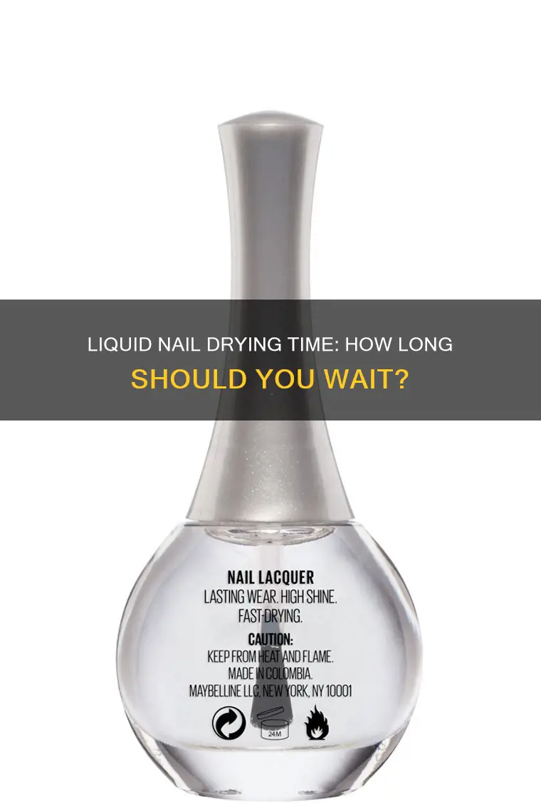 Liquid Nail Drying Time: How Long Should You Wait? | Nailicy