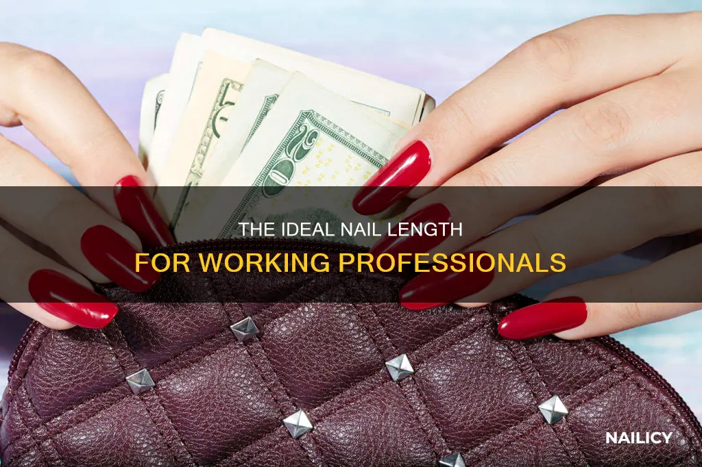 The Ideal Nail Length For Working Professionals | Nailicy