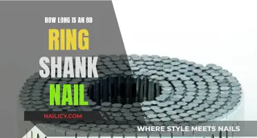 Finish Nail Length: Standard Sizes For 6D Nails | Nailicy