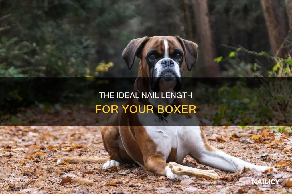 The Ideal Nail Length For Your Boxer | Nailicy