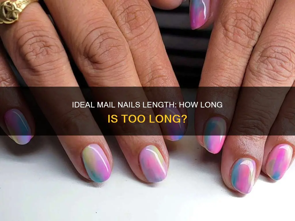 Ideal Mail Nails Length: How Long Is Too Long? | Nailicy
