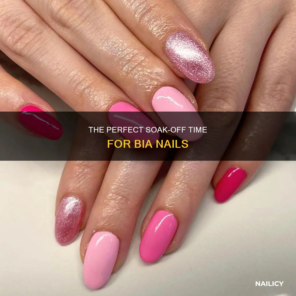 The Perfect Soak-Off Time For Bia Nails | Nailicy