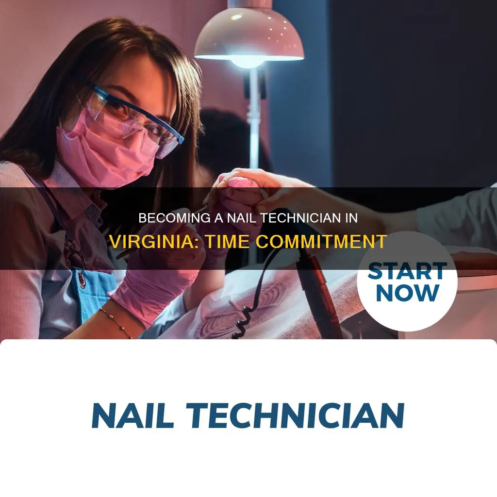 Becoming A Nail Technician In Virginia: Time Commitment | Nailicy
