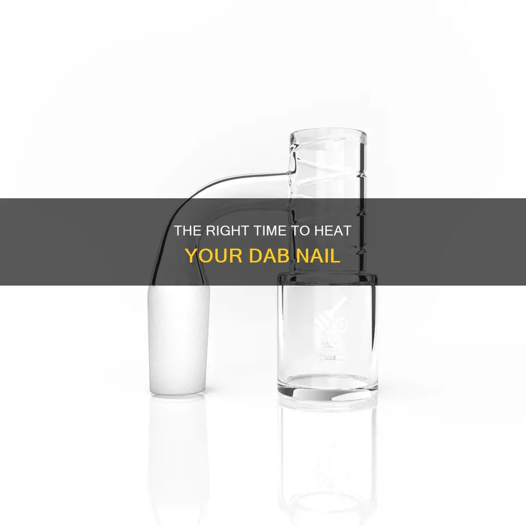 The Right Time To Heat Your Dab Nail | Nailicy