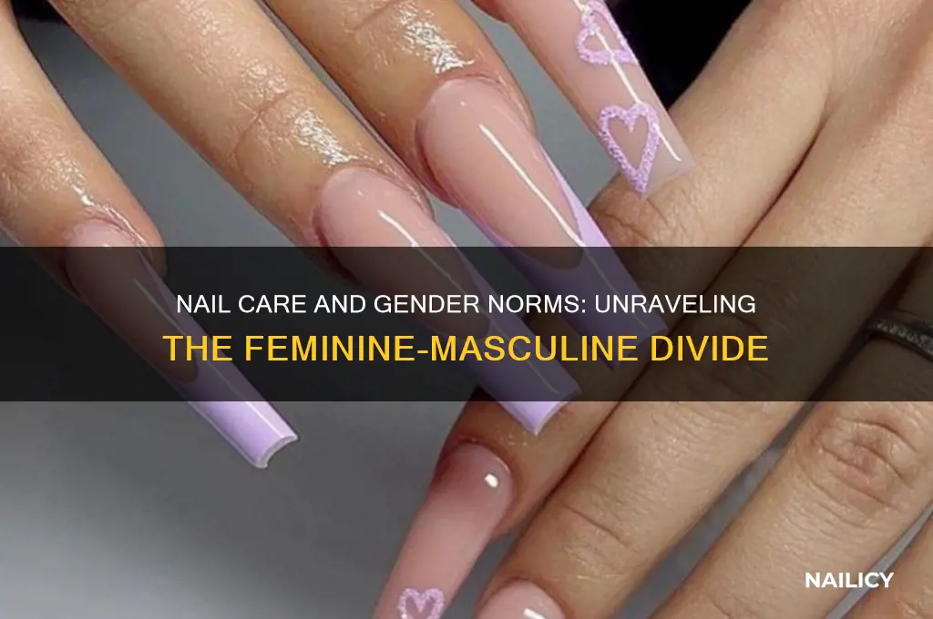 Nail Care And Gender Norms: Unraveling The Feminine-Masculine Divide ...