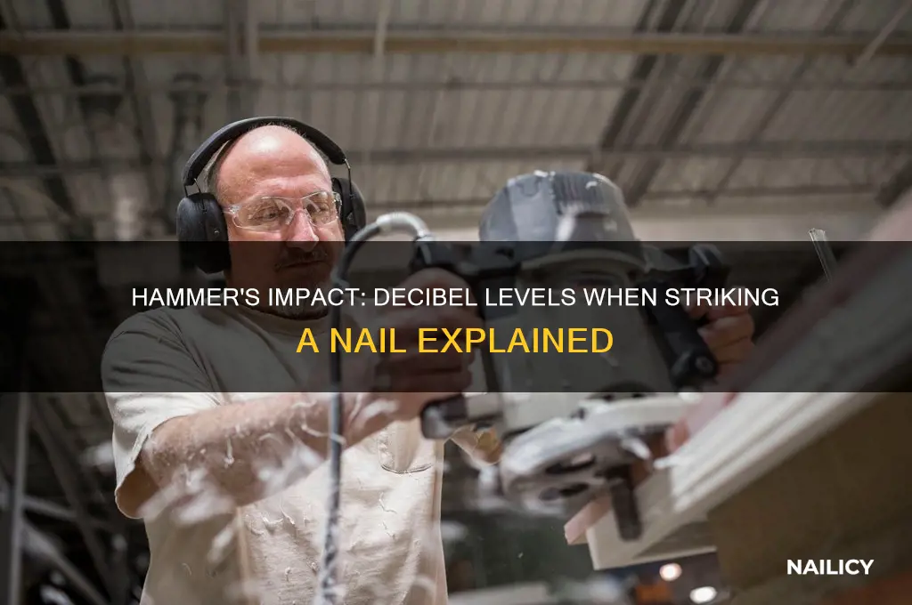 Hammer's Impact: Decibel Levels When Striking A Nail Explained | Nailicy