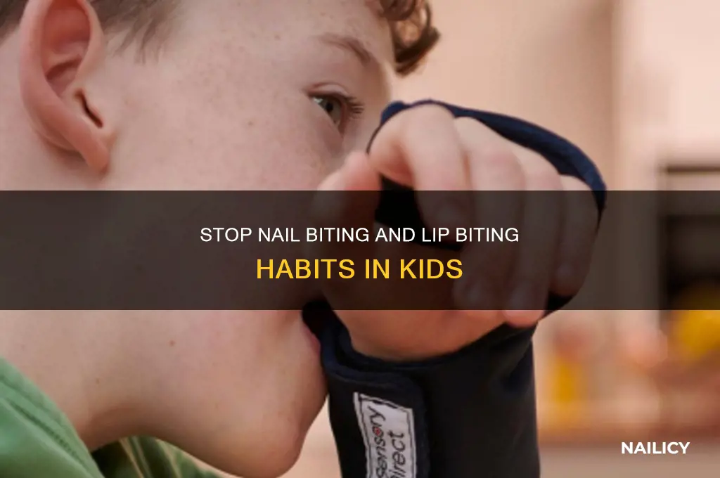 Stop Nail Biting And Lip Biting Habits In Kids | Nailicy
