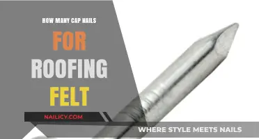 Essential Guide To Cap Nails For Roofing Felt Installation | Nailicy