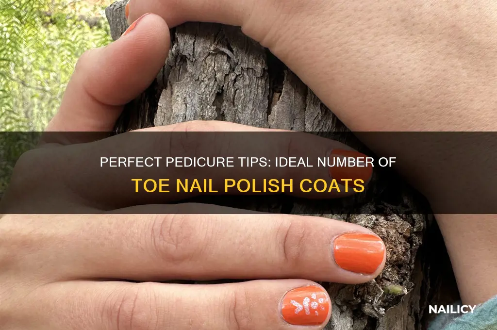 Perfect Pedicure Tips: Ideal Number Of Toe Nail Polish Coats | Nailicy