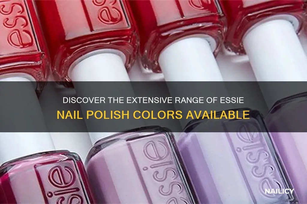 Discover The Extensive Range Of Essie Nail Polish Colors Available ...