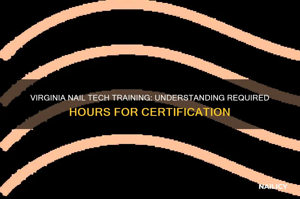 Virginia Nail Tech Training: Understanding Required Hours For ...