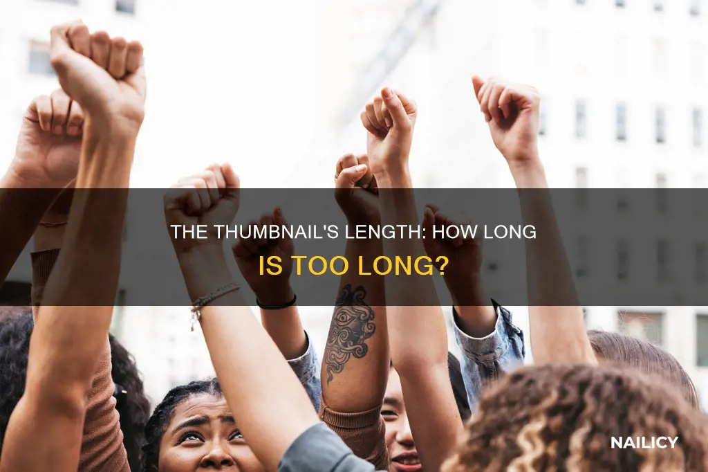 The Thumbnail's Length: How Long Is Too Long? | Nailicy