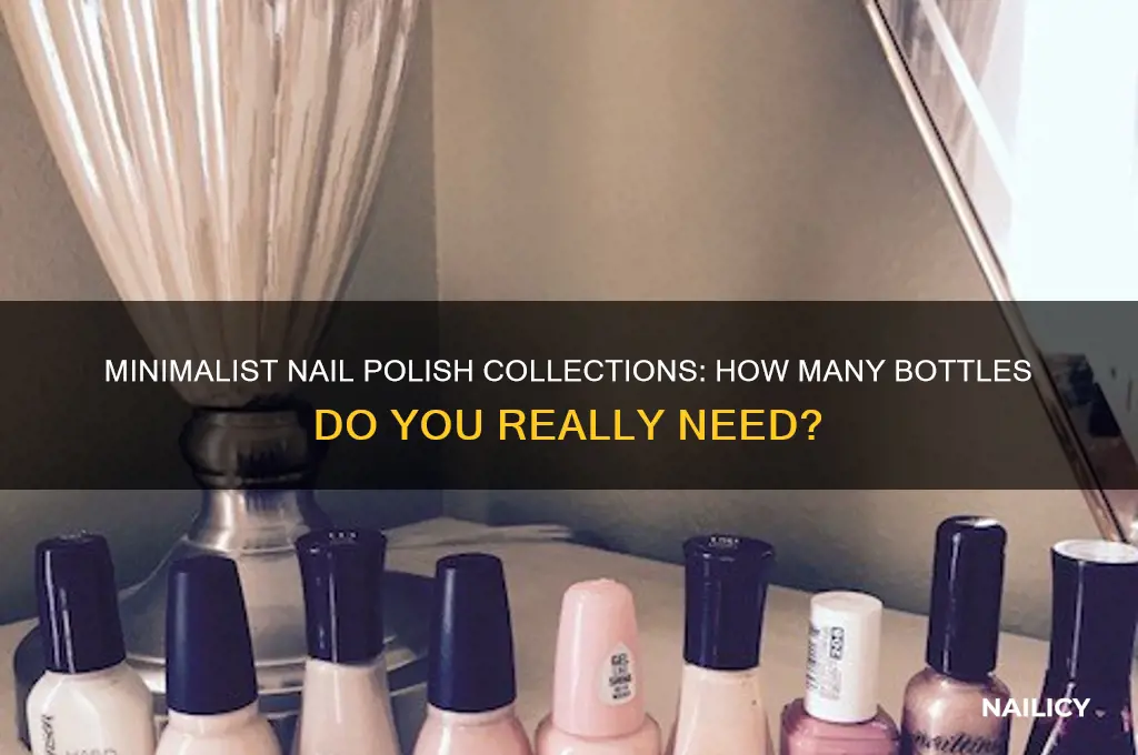 Minimalist Nail Polish Collections: How Many Bottles Do You Really Need ...