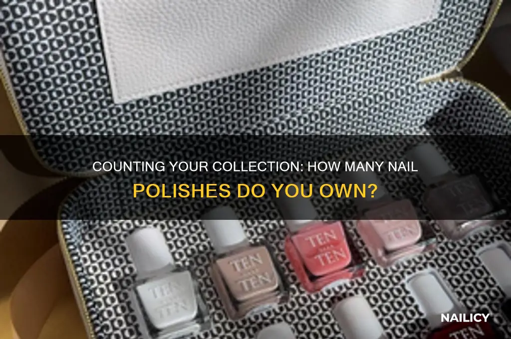 Counting Your Collection: How Many Nail Polishes Do You Own? | Nailicy