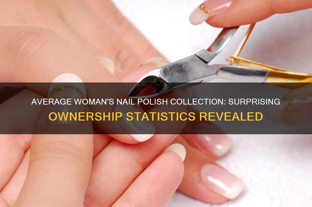 Average Woman's Nail Polish Collection: Surprising Ownership Statistics ...