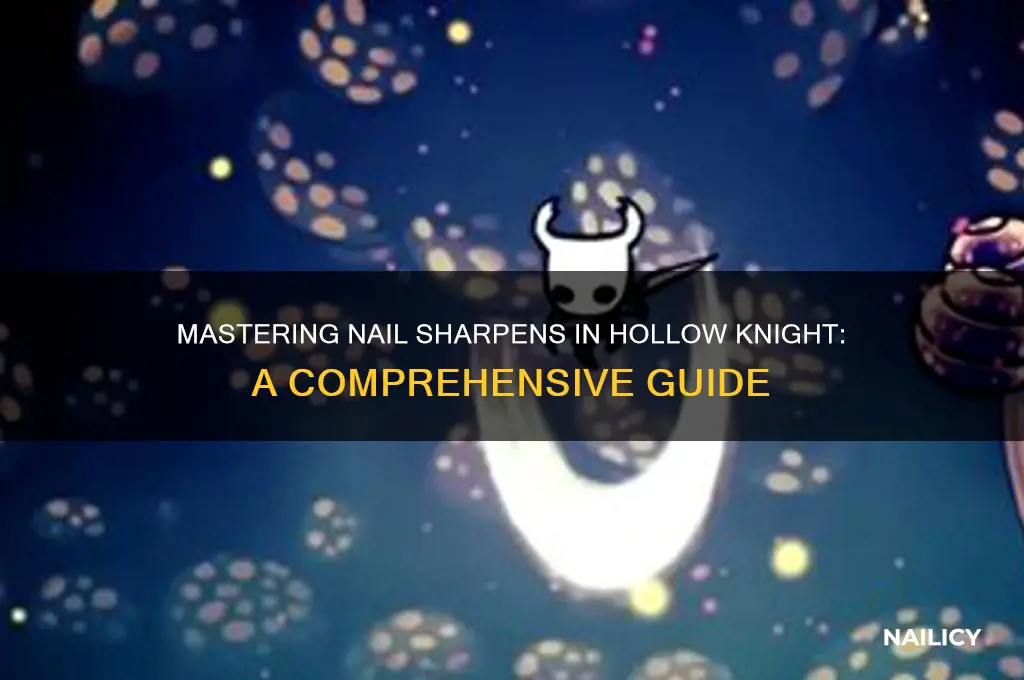 Mastering Nail Sharpens In Hollow Knight: A Comprehensive Guide | Nailicy