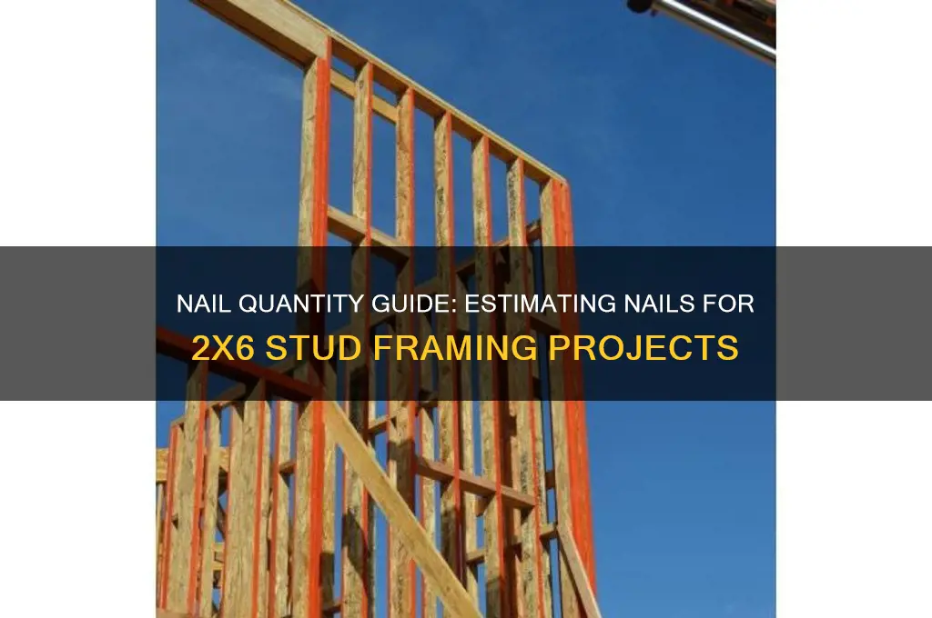 Nail Quantity Guide: Estimating Nails For 2X6 Stud Framing Projects ...