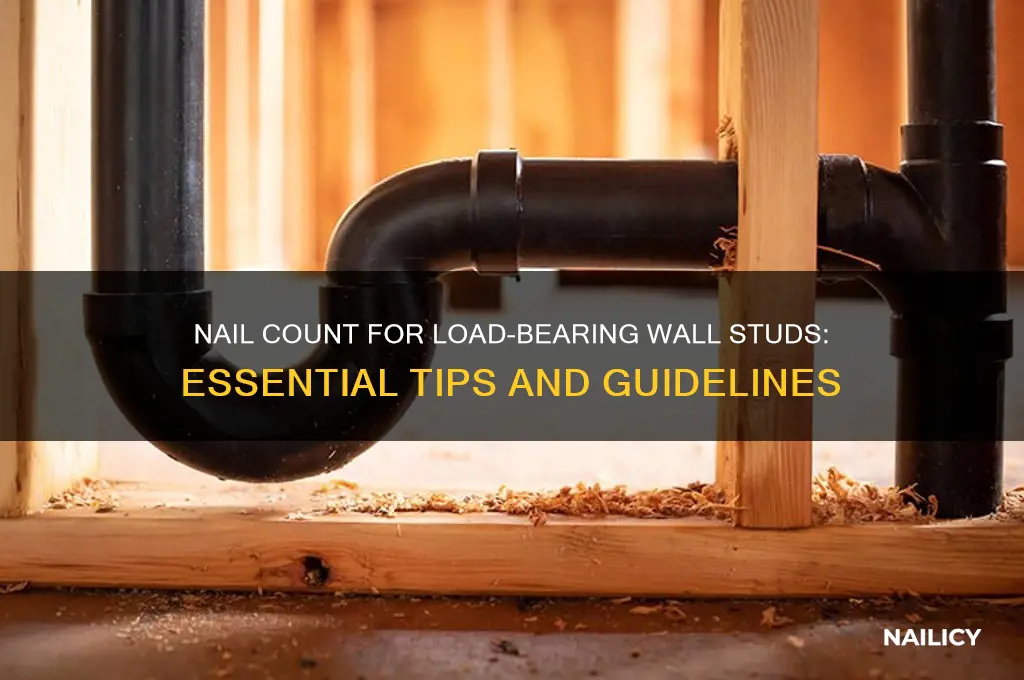 Nail Count For Load-Bearing Wall Studs: Essential Tips And Guidelines ...