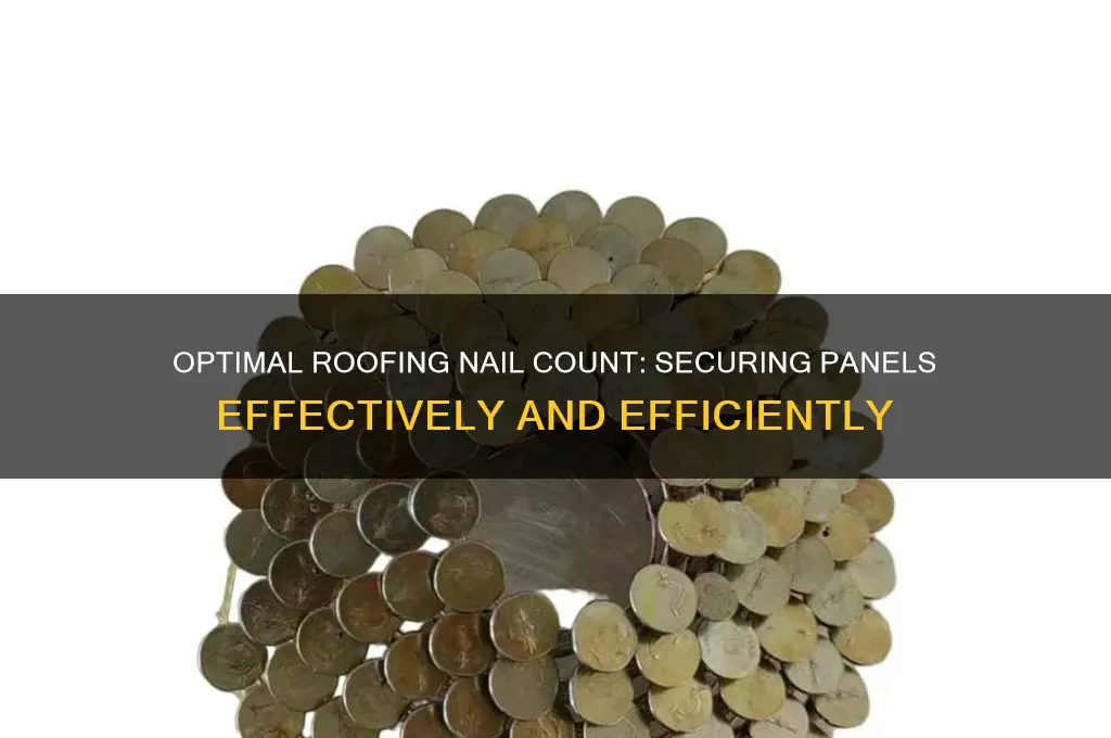 Optimal Roofing Nail Count: Securing Panels Effectively And Efficiently ...
