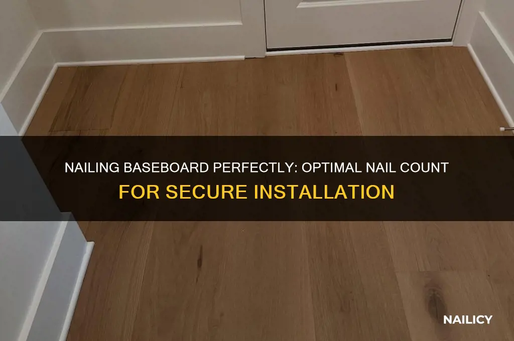 Nailing Baseboard Perfectly: Optimal Nail Count For Secure Installation ...