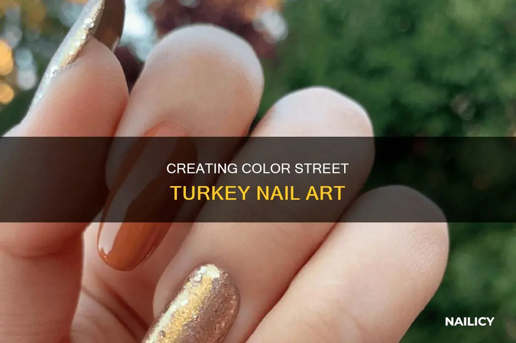 Creating Color Street Turkey Nail Art | Nailicy