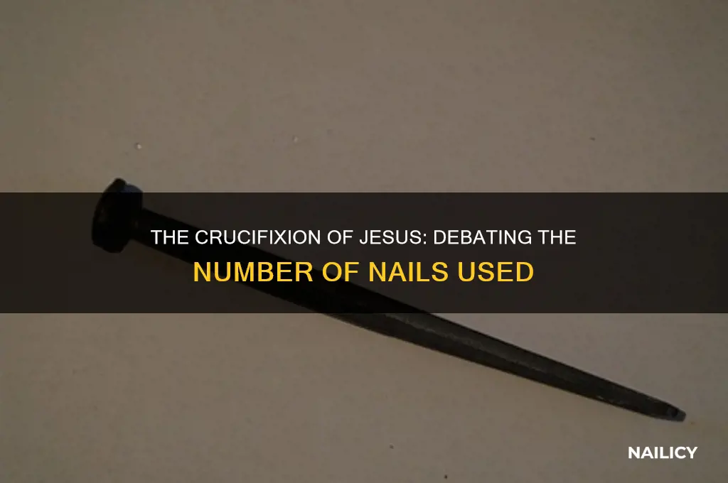 The Crucifixion Of Jesus: Debating The Number Of Nails Used | Nailicy