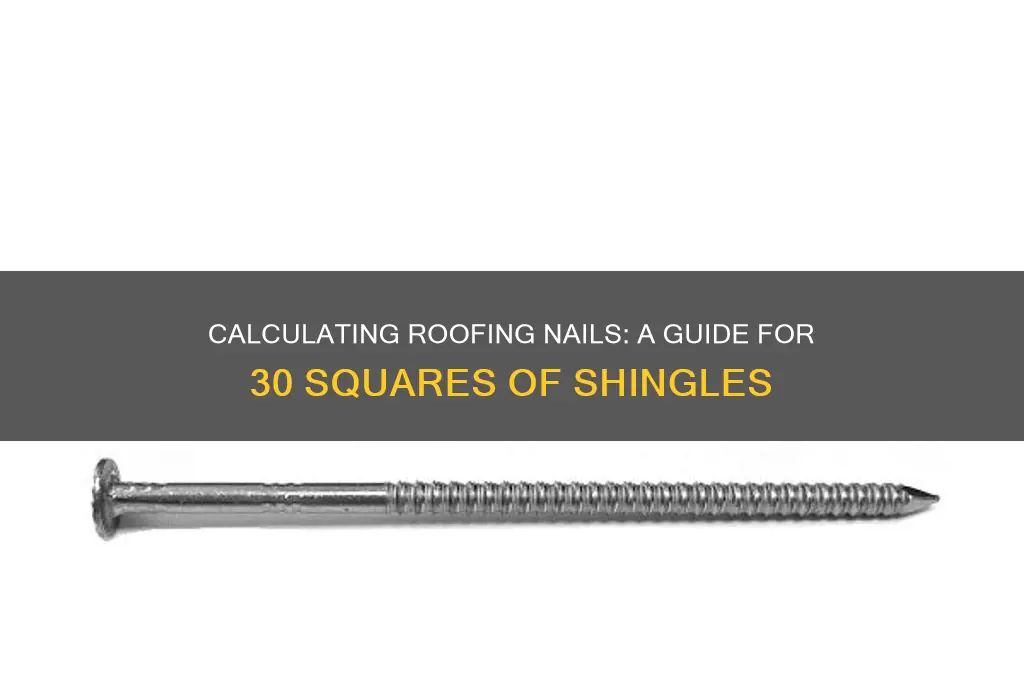 Calculating Roofing Nails: A Guide For 30 Squares Of Shingles | Nailicy