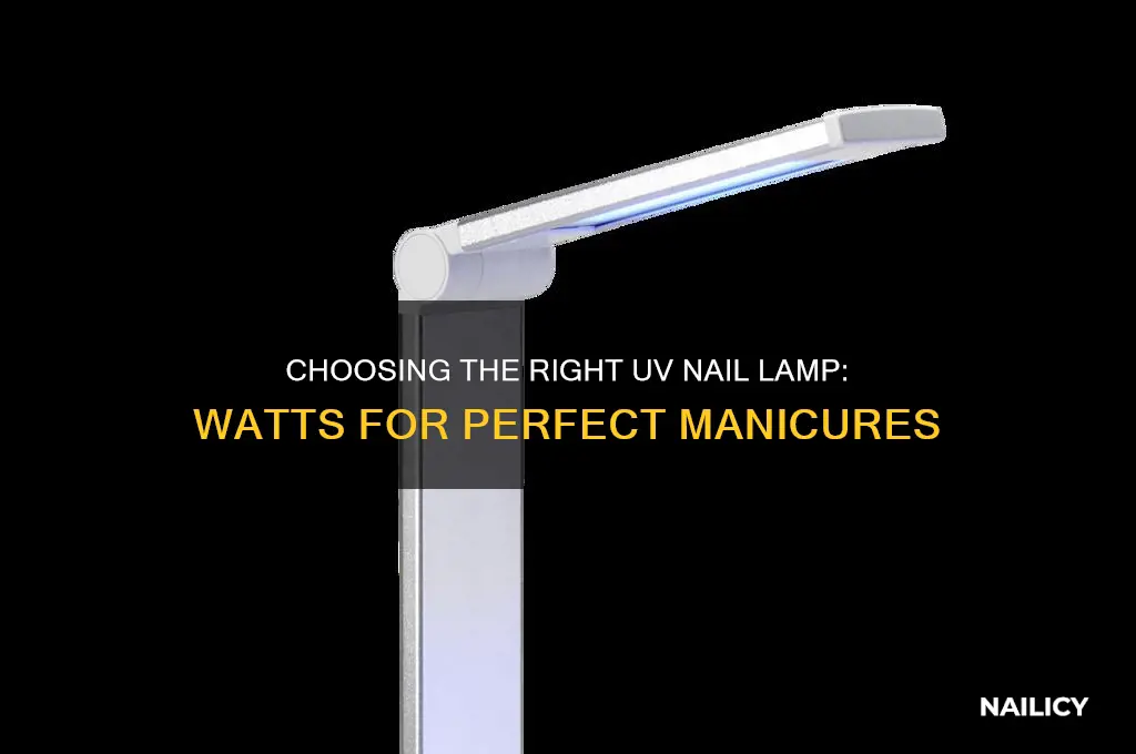 Choosing The Right Uv Nail Lamp: Watts For Perfect Manicures | Nailicy