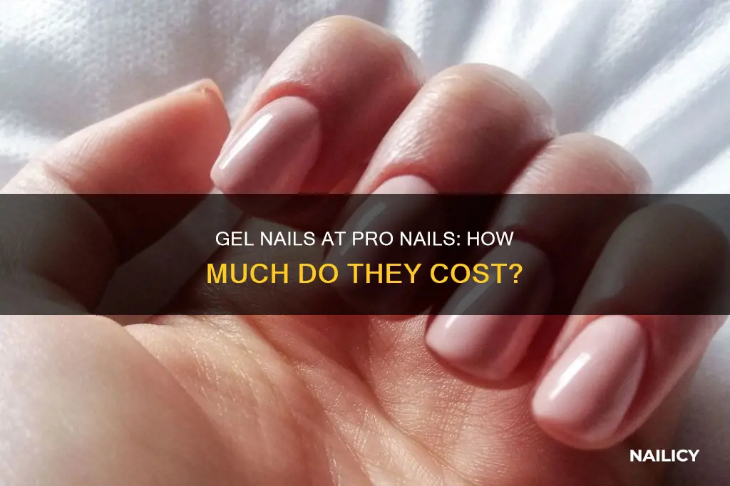 Gel Nails At Pro Nails: How Much Do They Cost? | Nailicy