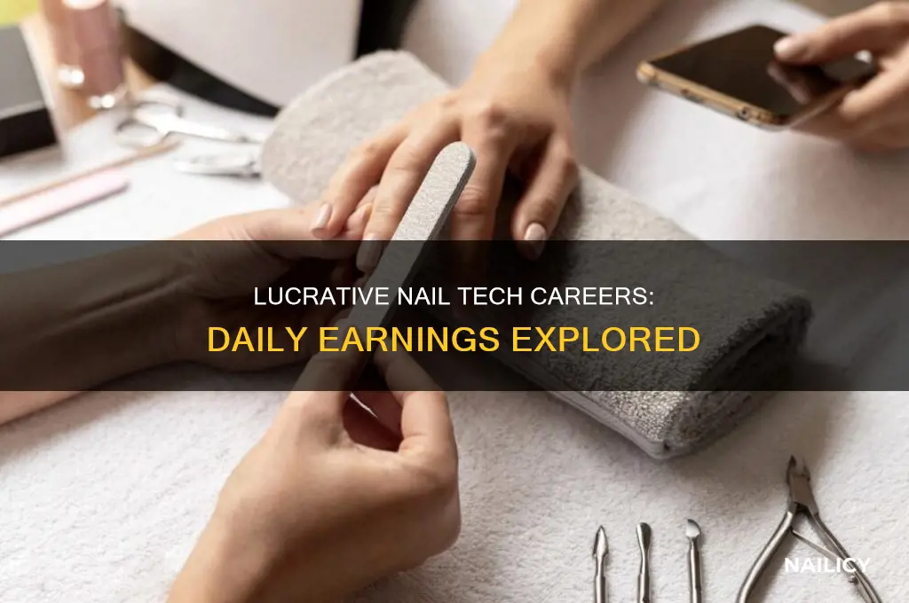 Lucrative Nail Tech Careers: Daily Earnings Explored | Nailicy