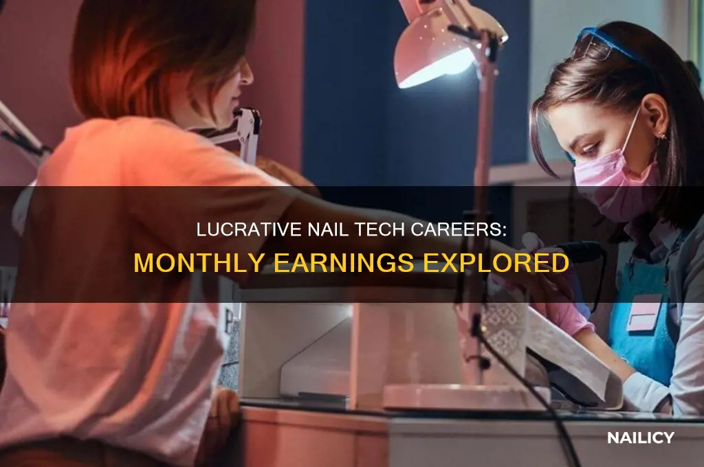 Lucrative Nail Tech Careers: Monthly Earnings Explored | Nailicy