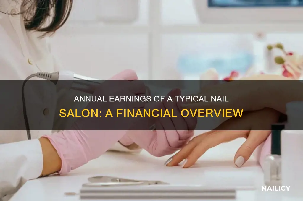 Annual Earnings Of A Typical Nail Salon: A Financial Overview | Nailicy