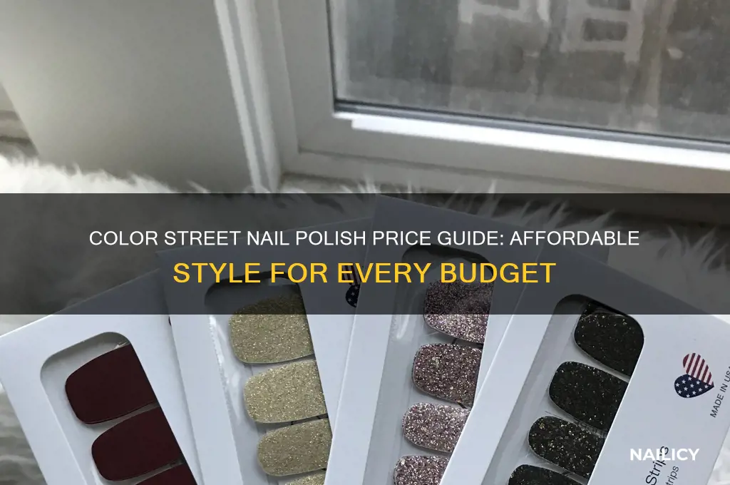 Color Street Nail Polish Price Guide: Affordable Style For Every Budget ...