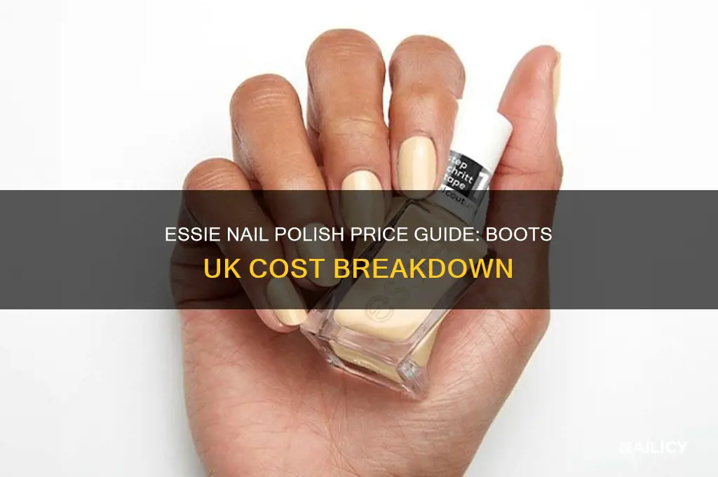 Essie Nail Polish Price Guide: Boots Uk Cost Breakdown | Nailicy