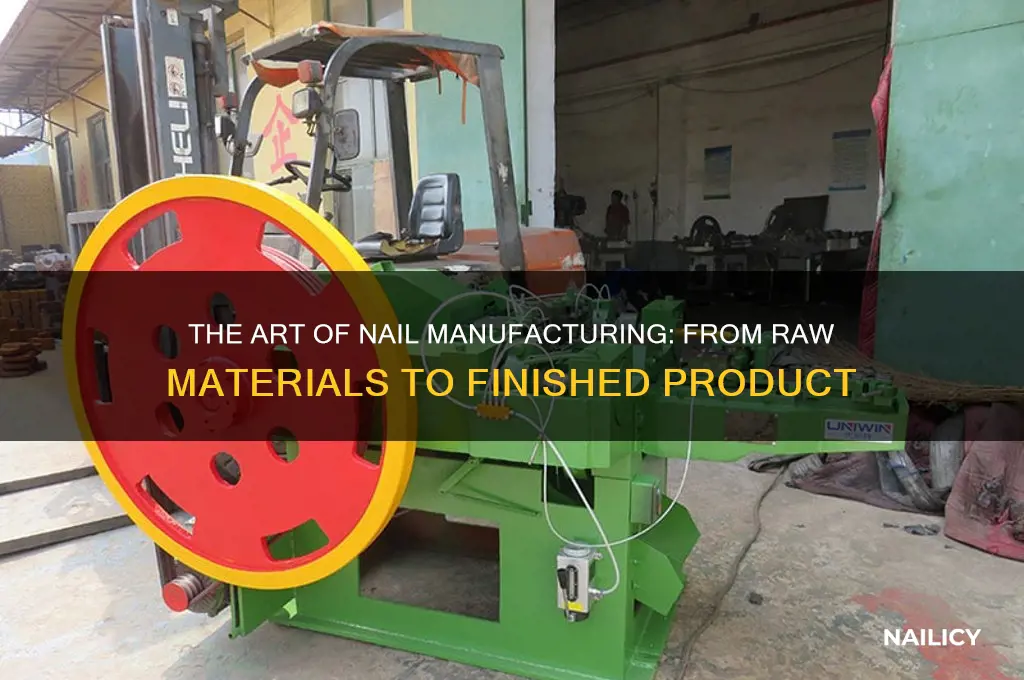 The Art Of Nail Manufacturing: From Raw Materials To Finished Product ...
