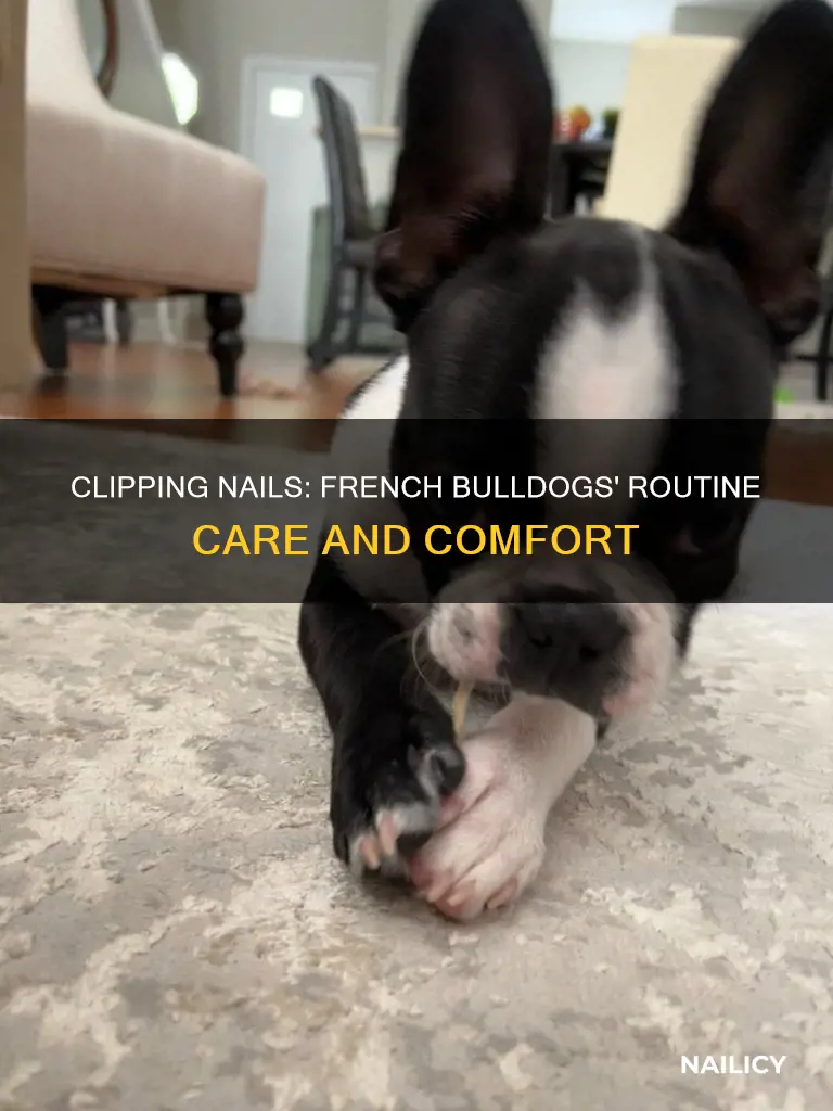 Clipping Nails: French Bulldogs' Routine Care And Comfort | Nailicy
