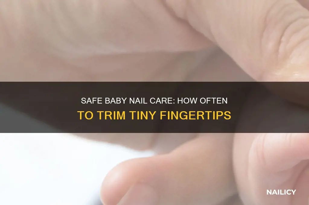 Safe Baby Nail Care: How Often To Trim Tiny Fingertips | Nailicy