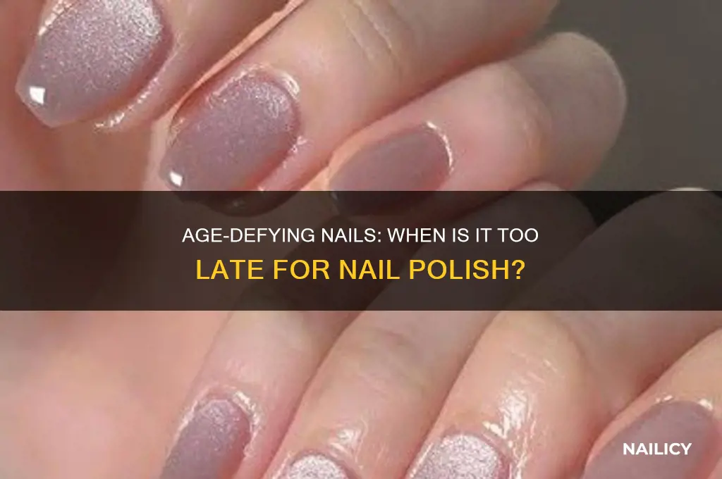 Age-Defying Nails: When Is It Too Late For Nail Polish? | Nailicy