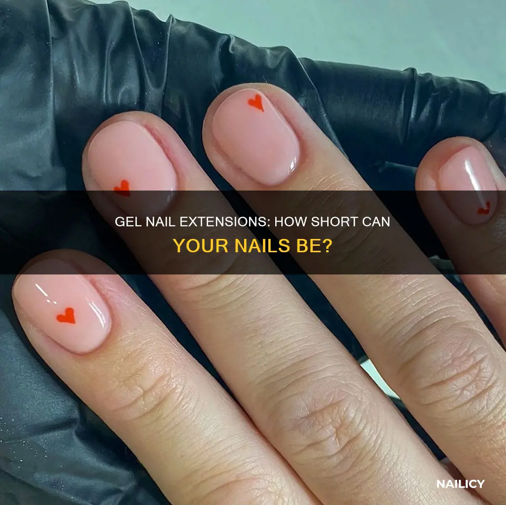 Gel Nail Extensions: How Short Can Your Nails Be? | Nailicy