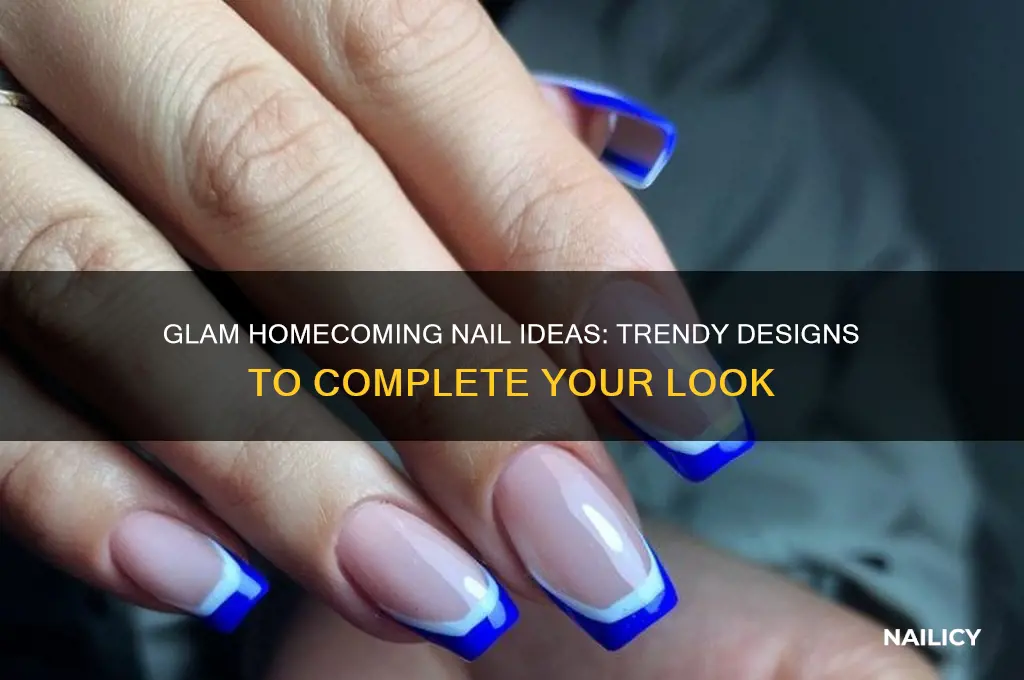Glam Homecoming Nail Ideas: Trendy Designs To Complete Your Look | Nailicy
