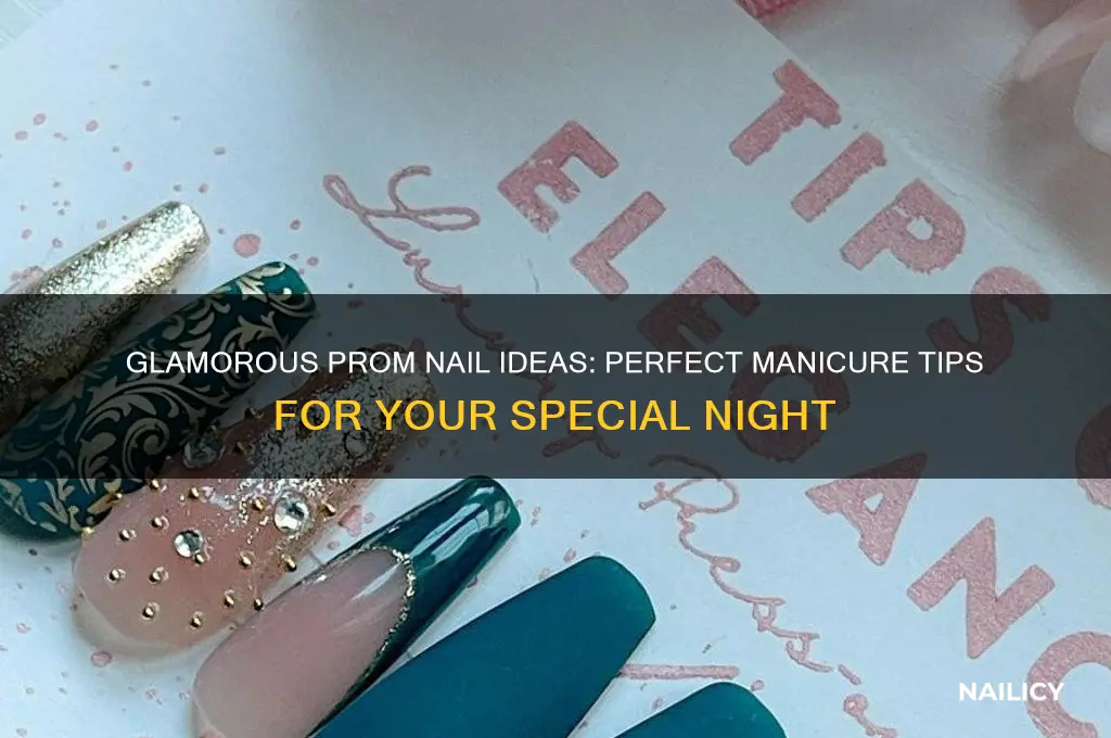Glamorous Prom Nail Ideas: Perfect Manicure Tips For Your Special Night ...